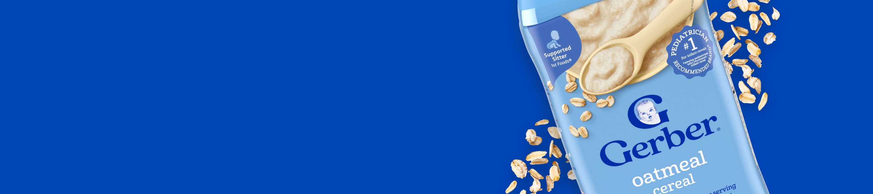 Shop Gerber Baby Cereal | Ingredients: Rice, Banana, Carrot | Gerber