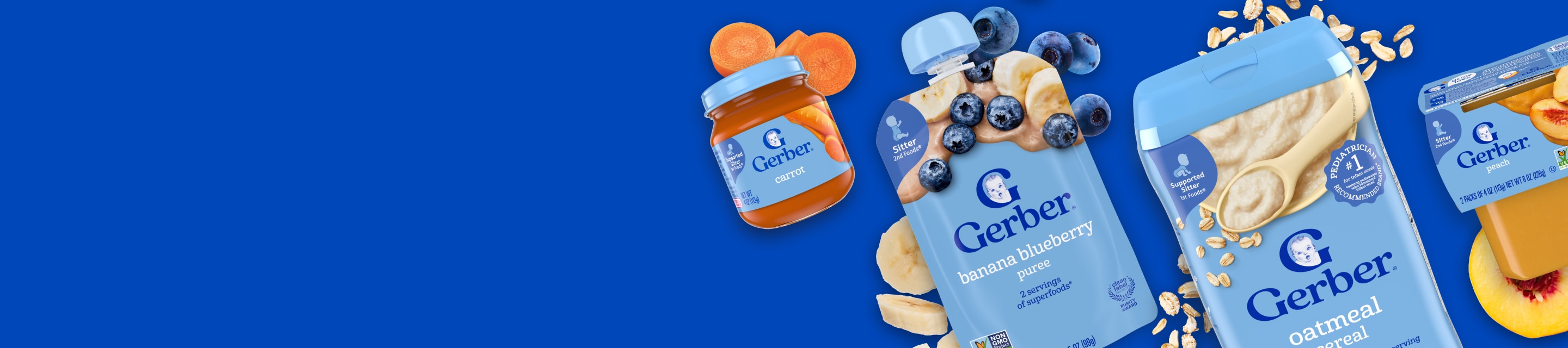 Nutritious Food Guide for Your Baby | Supported Sitter | Gerber